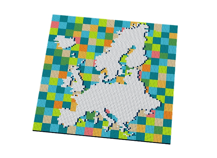 Lego Europe from BrickLink Studio [BrickLink]