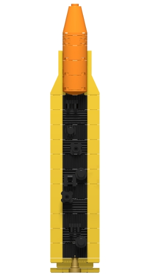 A Cartridge, In Cross Section from BrickLink Studio [BrickLink]