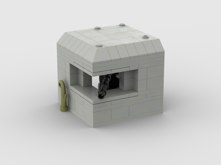 small bunker from BrickLink Studio [BrickLink]