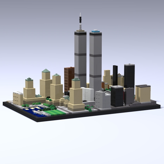 World Trade Center and World Financial Center from BrickLink Studio ...