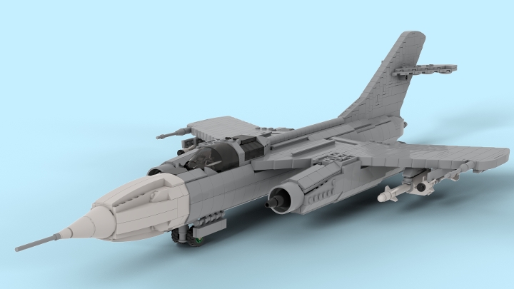 Yak-28P from BrickLink Studio [BrickLink]