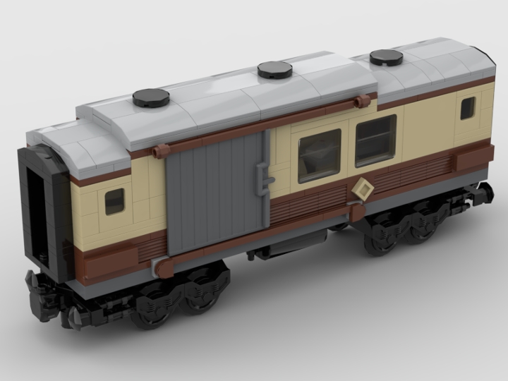 Emerald Night Express Extra Carriages Mail Wagon from BrickLink Studio ...