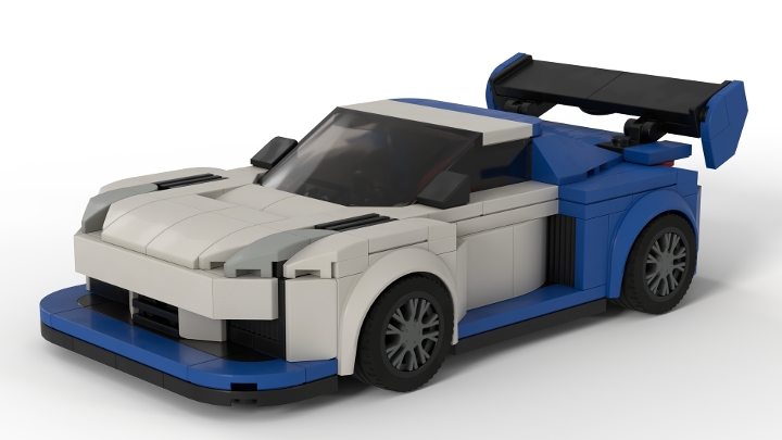 Race Car 25 from BrickLink Studio [BrickLink]