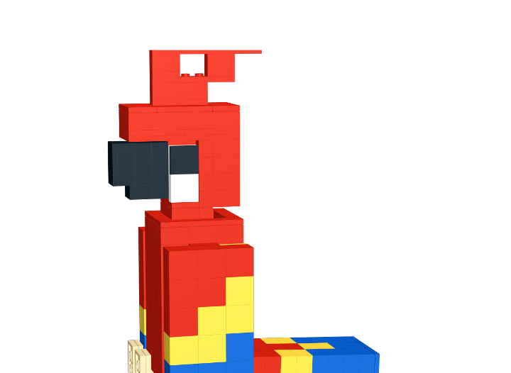 mc parrot final from BrickLink Studio [BrickLink]