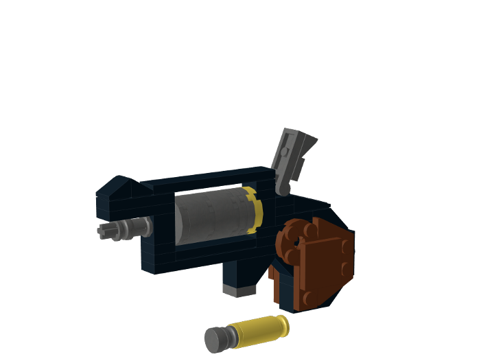 North American Arms Mini Revolver .22LR from BrickLink Studio [BrickLink]