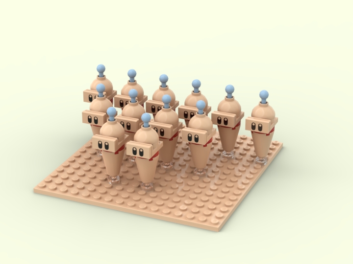 pinhead bowling from BrickLink Studio [BrickLink]