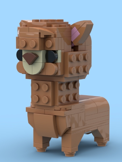Alpaca from BrickLink Studio [BrickLink]