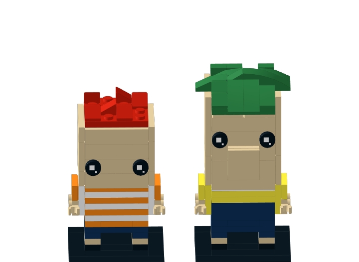 Lego Phineas And Ferb Minifigures