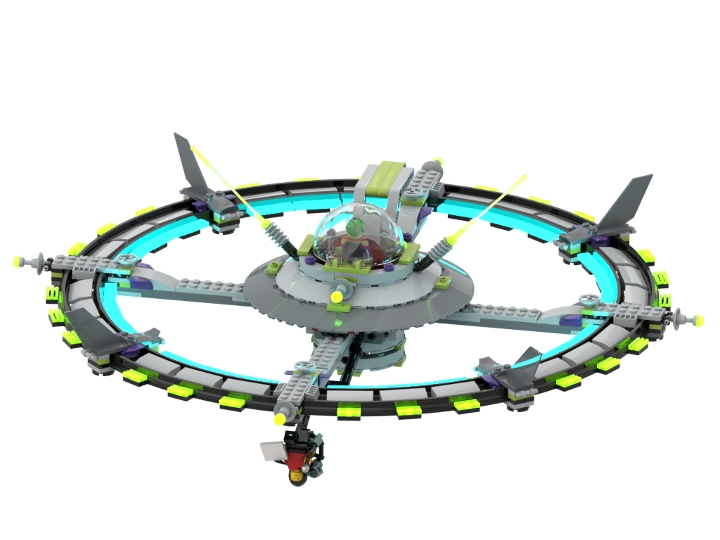 7065 Alien Mothership from BrickLink Studio [BrickLink]