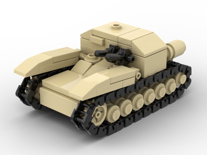 L3/35 Tankette from BrickLink Studio [BrickLink]