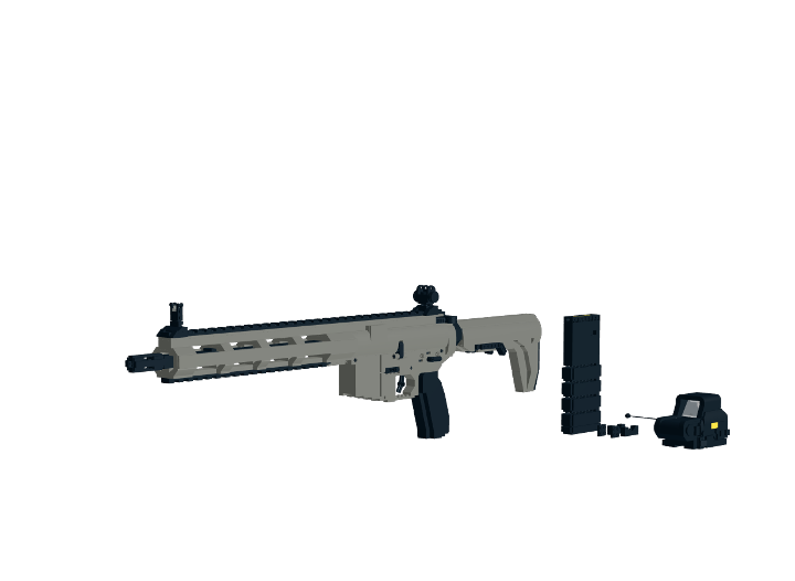 AR-15 from BrickLink Studio [BrickLink]