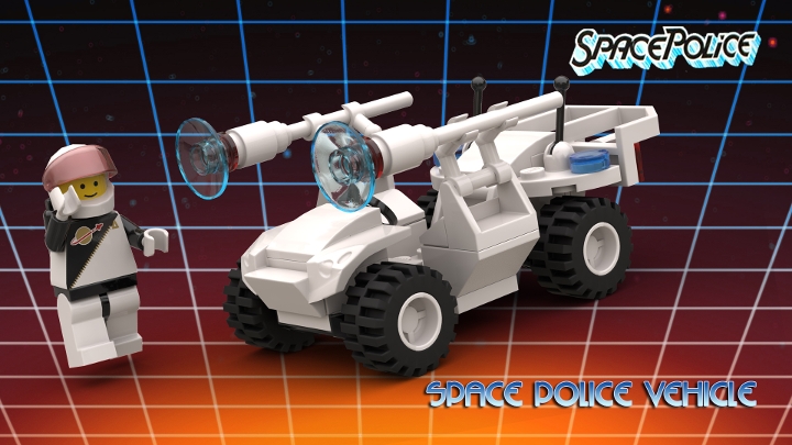 Space Police Vehicle from BrickLink Studio [BrickLink]