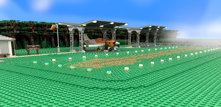 Bricksburg County Airfield from BrickLink Studio [BrickLink]
