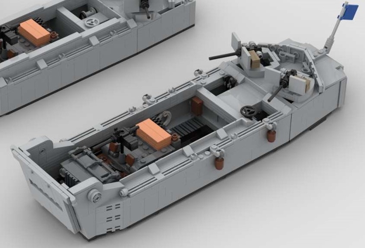 LCVP Higgins Boat from BrickLink Studio [BrickLink]