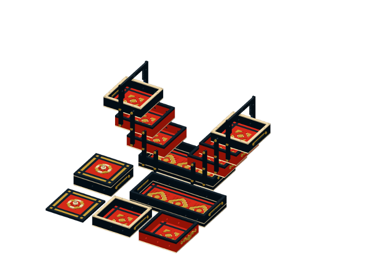 Chinese Traditional Food Box from BrickLink Studio [BrickLink]