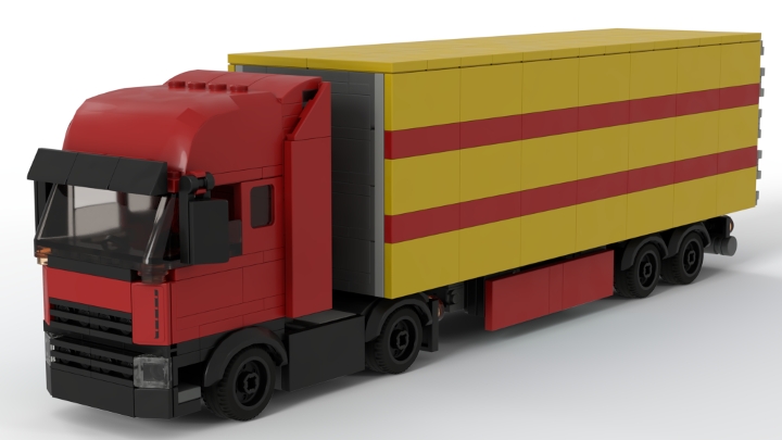 City Lorry 5 from BrickLink Studio [BrickLink]