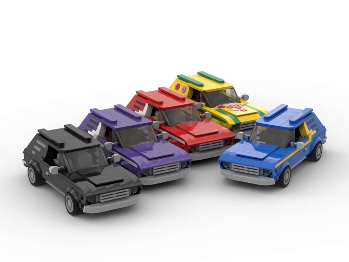 AMC Gremlin from BrickLink Studio [BrickLink]