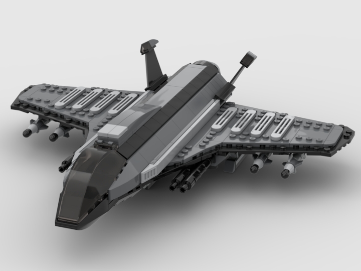 A4 Falcon (V2) from BrickLink Studio [BrickLink]