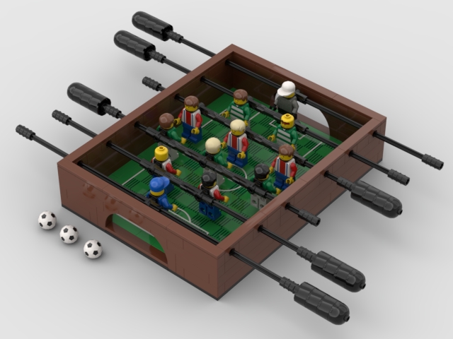Foosball from BrickLink Studio [BrickLink]
