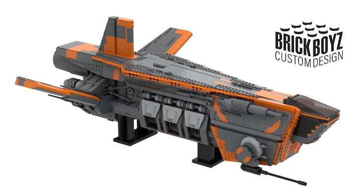 Fennec Shand's Ship from BrickLink Studio [BrickLink]
