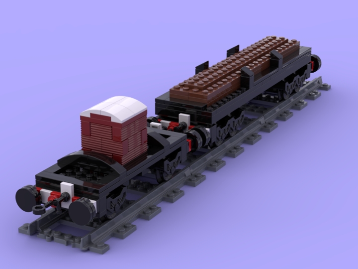 flat top wagons from BrickLink Studio [BrickLink]