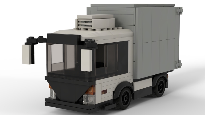 City Box Truck 2 from BrickLink Studio [BrickLink]
