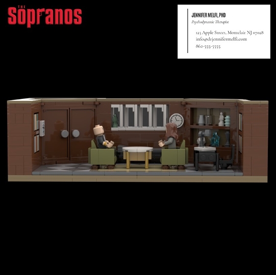 Two Worlds of Tony Soprano from BrickLink Studio [BrickLink]