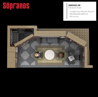 Two Worlds of Tony Soprano from BrickLink Studio [BrickLink]