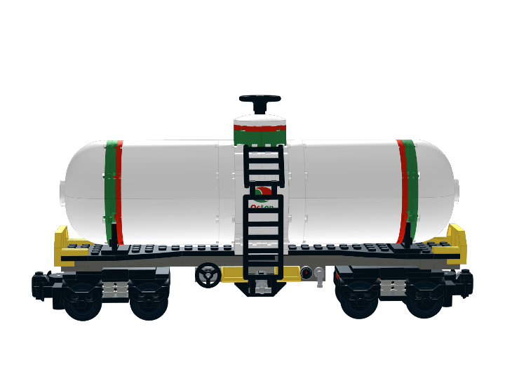 Train Tanker Wagon from BrickLink Studio [BrickLink]