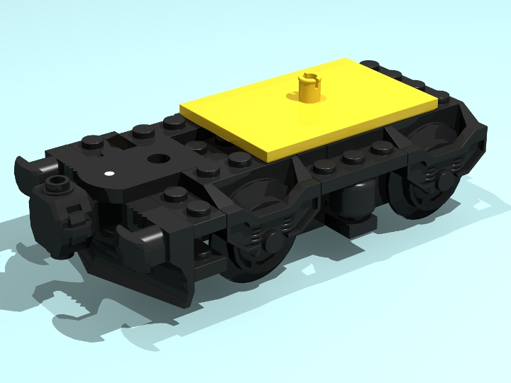 Low Friction Cargo Loco Bogie from BrickLink Studio [BrickLink]