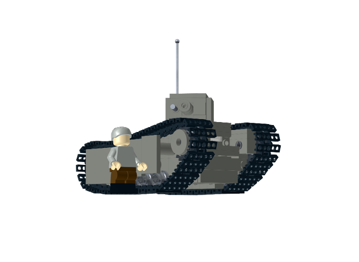 tank 1 from BrickLink Studio [BrickLink]