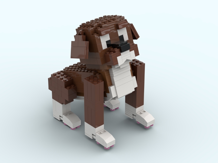Cute dog from BrickLink Studio [BrickLink]