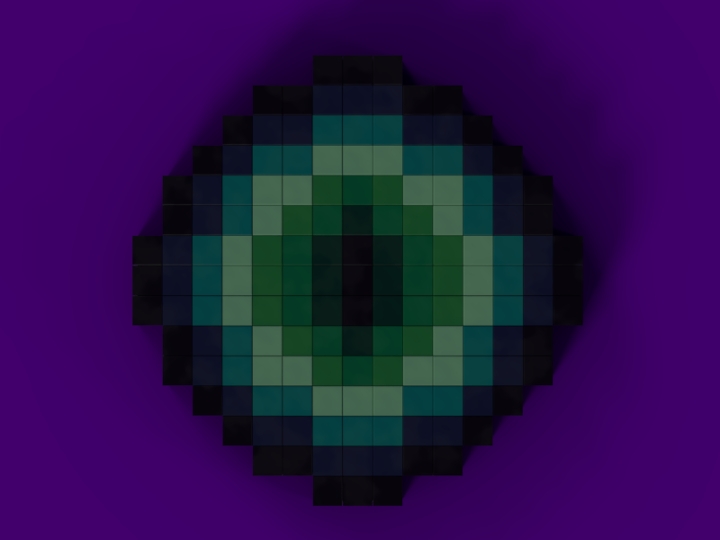 Eye of Ender from BrickLink Studio [BrickLink]