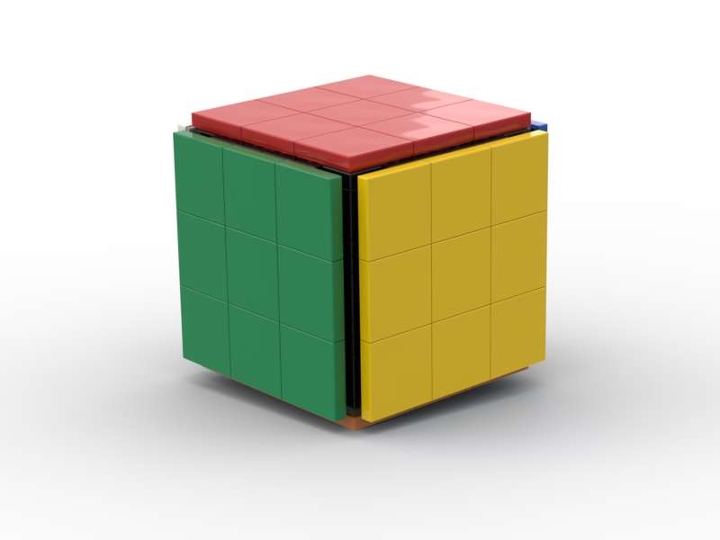 rubiks cube from BrickLink Studio [BrickLink]