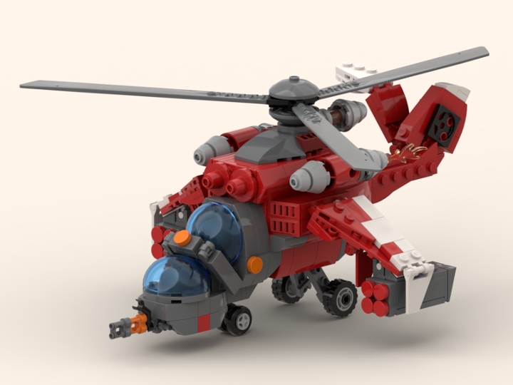 Tundran Territories Gunship from BrickLink Studio [BrickLink]