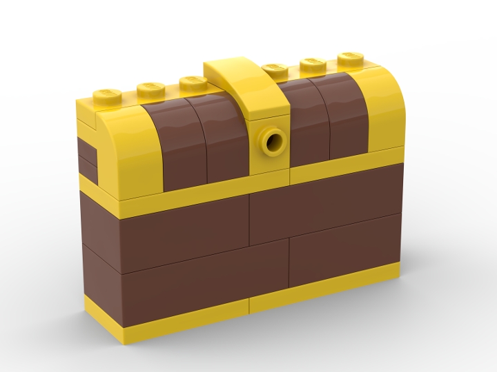 Treasure Chest Brickbadge from BrickLink Studio [BrickLink]