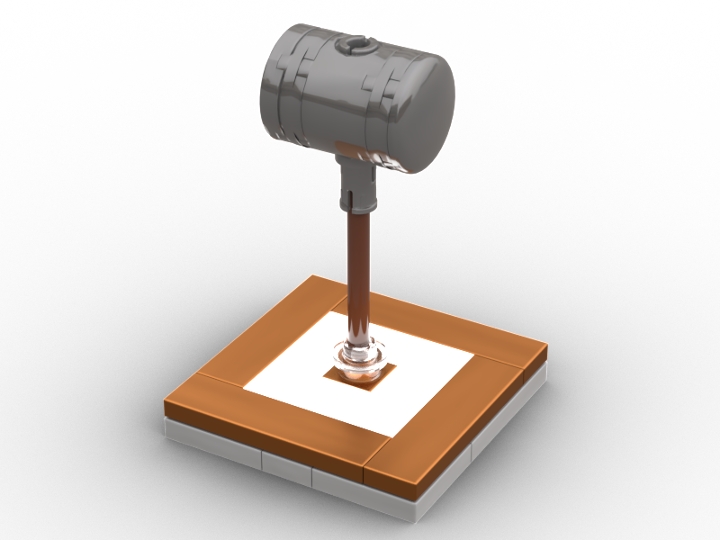 Kuurth's Hammer from BrickLink Studio [BrickLink]