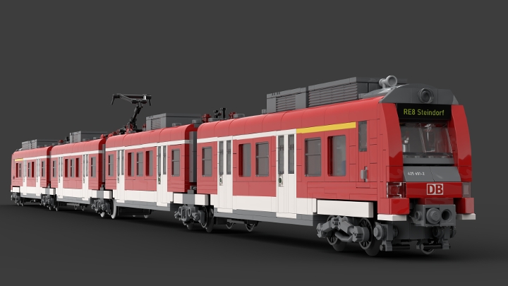 DB Baureihe 425 EMU from BrickLink Studio [BrickLink]