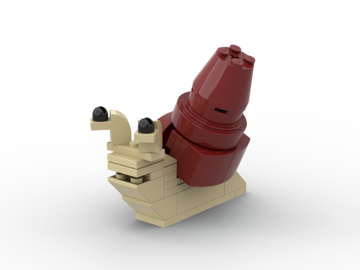 Snail from BrickLink Studio [BrickLink]