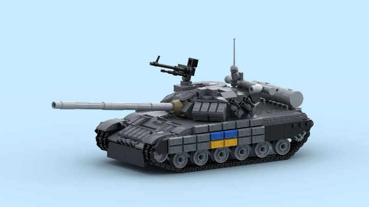 T-64BV mod.2017 from BrickLink Studio [BrickLink]