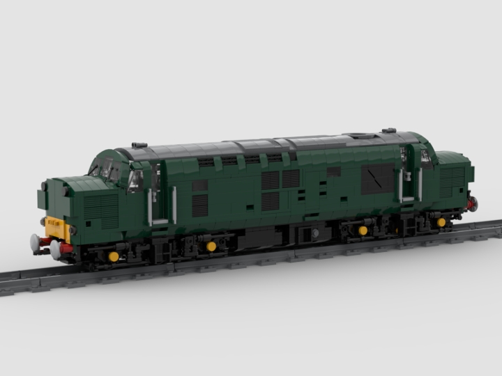 British Railway Class 37 from BrickLink Studio [BrickLink]