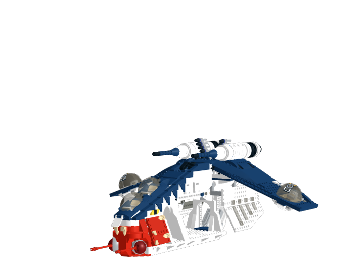 Muunilist 10 gunship from BrickLink Studio [BrickLink]
