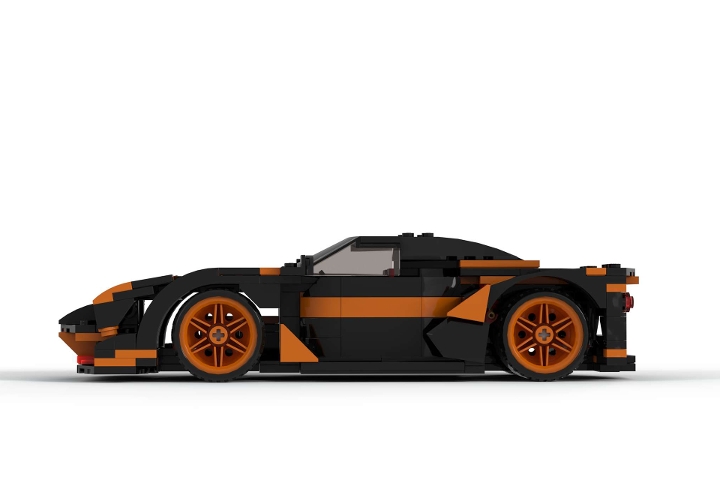 LEGO MOC Lykan HyperSport 2015 by fykknd | Rebrickable - Build with LEGO
