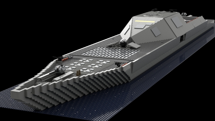 Echo Class Destroyer from BrickLink Studio [BrickLink]
