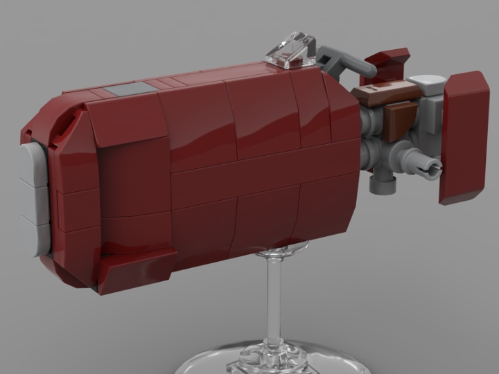 Rey's speeder bike vers. 3 from BrickLink Studio [BrickLink]