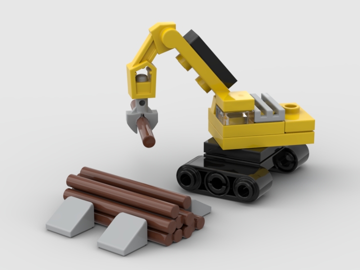 Micro Log Loader from BrickLink Studio [BrickLink]