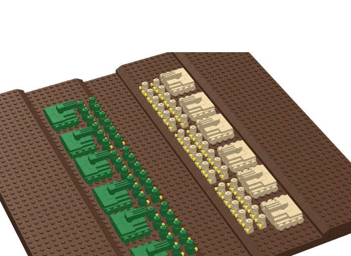 PLastic Army Men Set from BrickLink Studio [BrickLink]