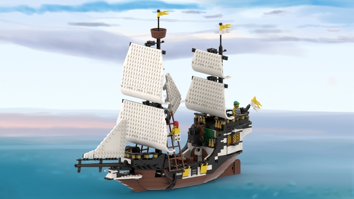 CT06246 Trading Ship from BrickLink Studio [BrickLink]
