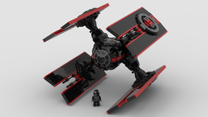 TIE Harpoon from BrickLink Studio [BrickLink]