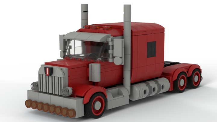 City Semi Truck 15 from BrickLink Studio [BrickLink]